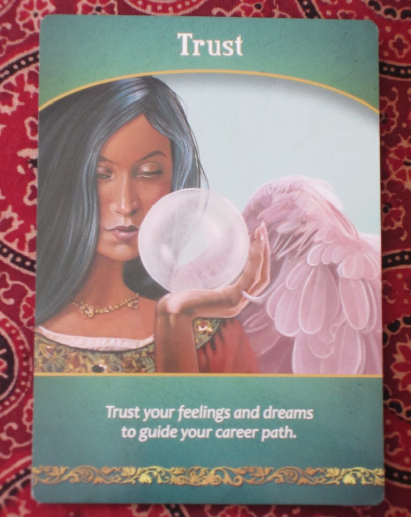 Daily Oracle Card Reading for Monday ~ Trust - Daily Tarot Girl