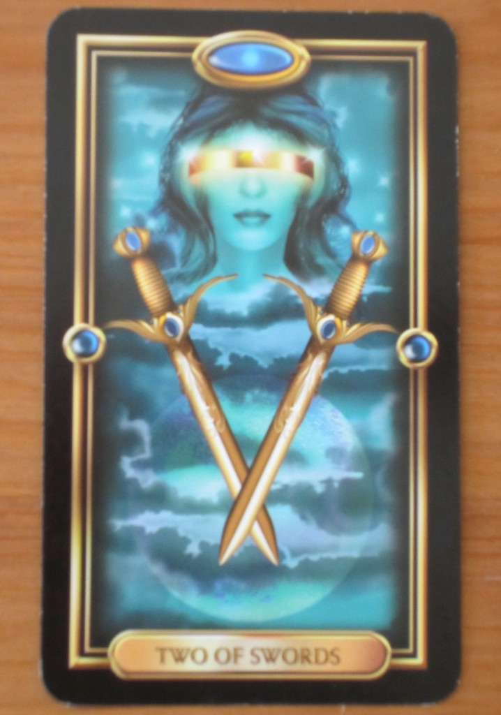 Two of Swords Tarot Card for Tuesday - Daily Tarot Girl