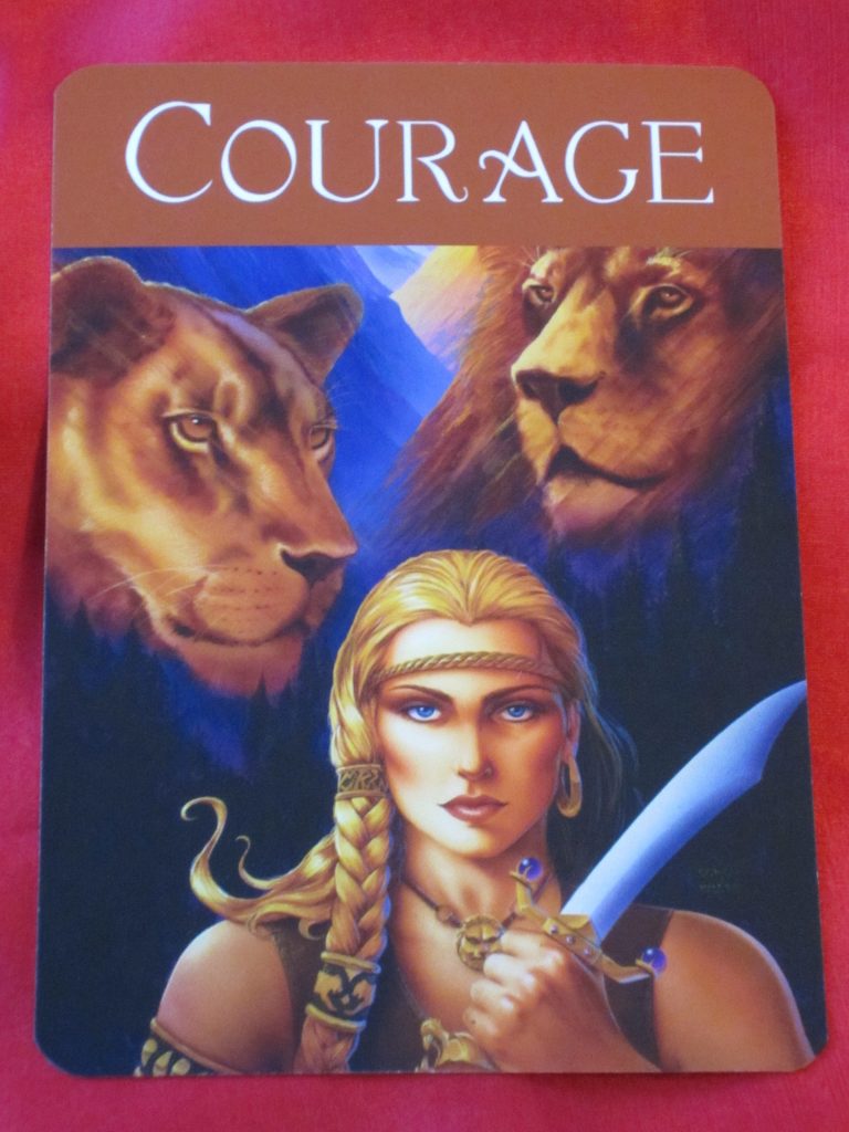 Courage ~ Oracle Card for Friday! - Daily Tarot Girl