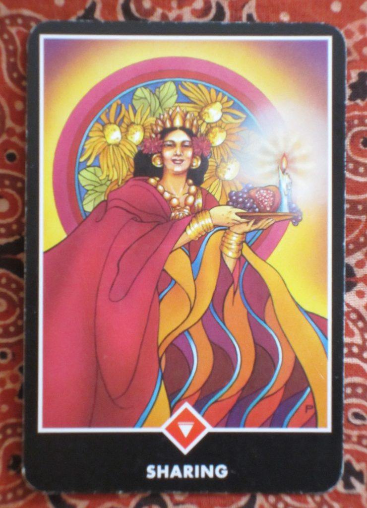 Sharing Osho Zen Tarot Card For Thursday Daily Tarot Girl Sharing Osho Zen Tarot Card For Thursday Daily Tarot Girl