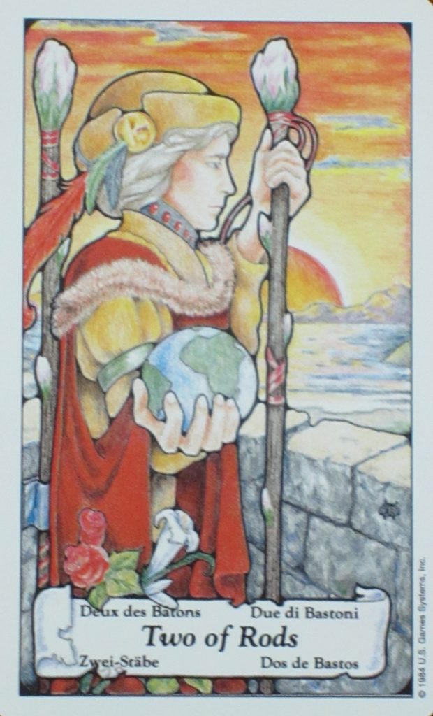 Time to Take Charge with the Two of Wands Tarot Card (Monday) - Daily ...