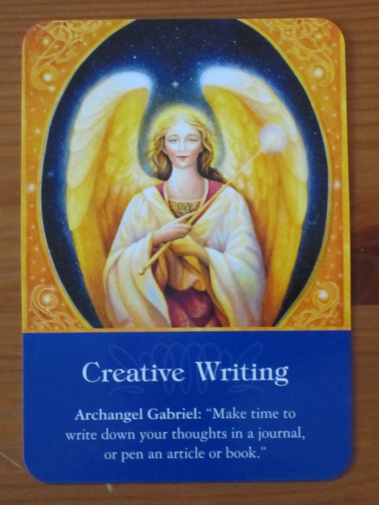 Write! ~ Angel Card for Tuesday - Daily Tarot Girl
