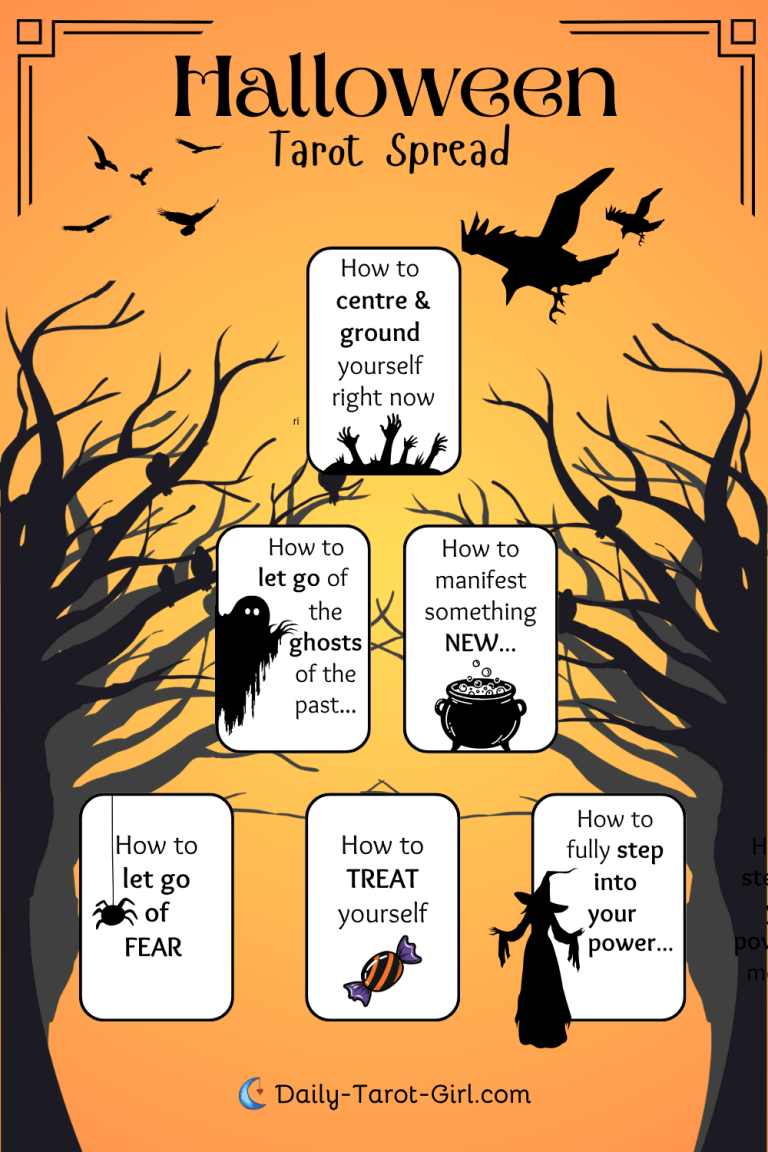 Halloween 2025 Tarot Spread - Daily Tarot Girl